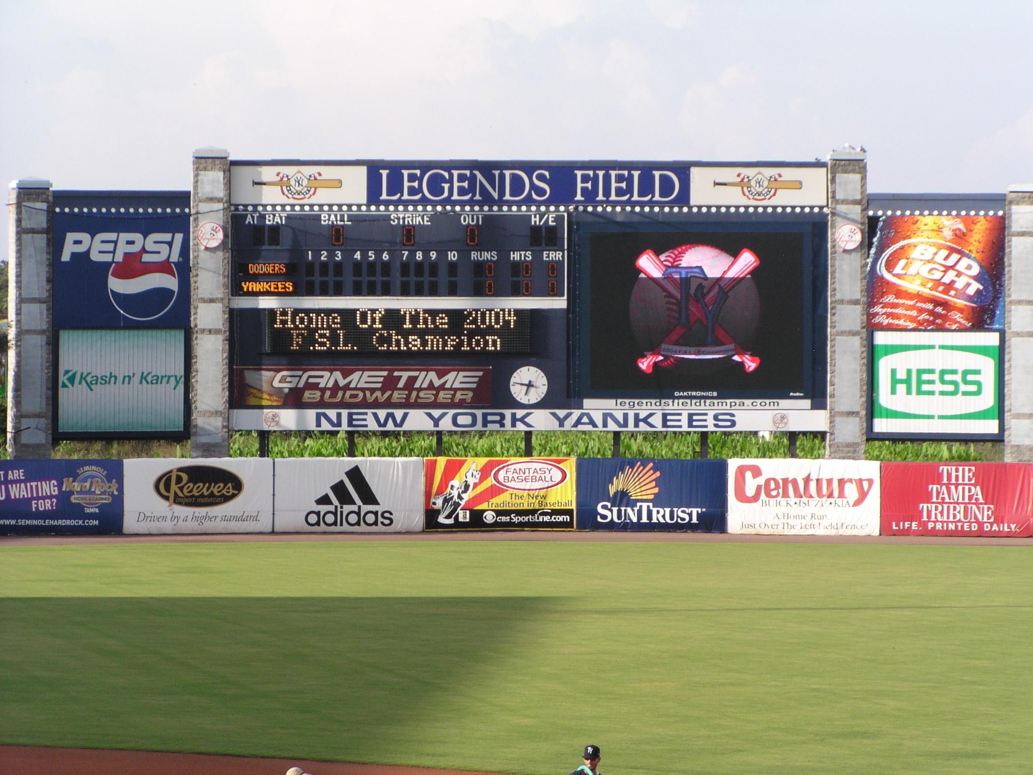 Legends Field, Tampa, Florida - August 2, 2005