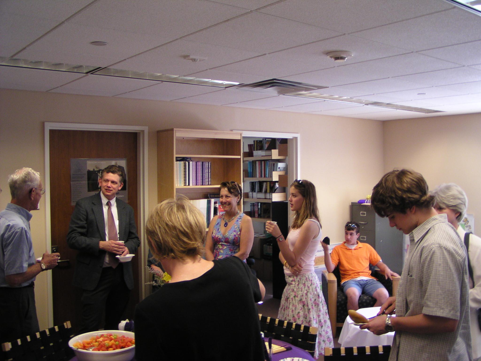 Williams College Computer Science Commencement Breakfast - June 5, 2005