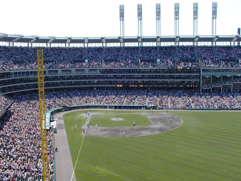 Texas Rangers at Cleveland Indians - August 10, 2002