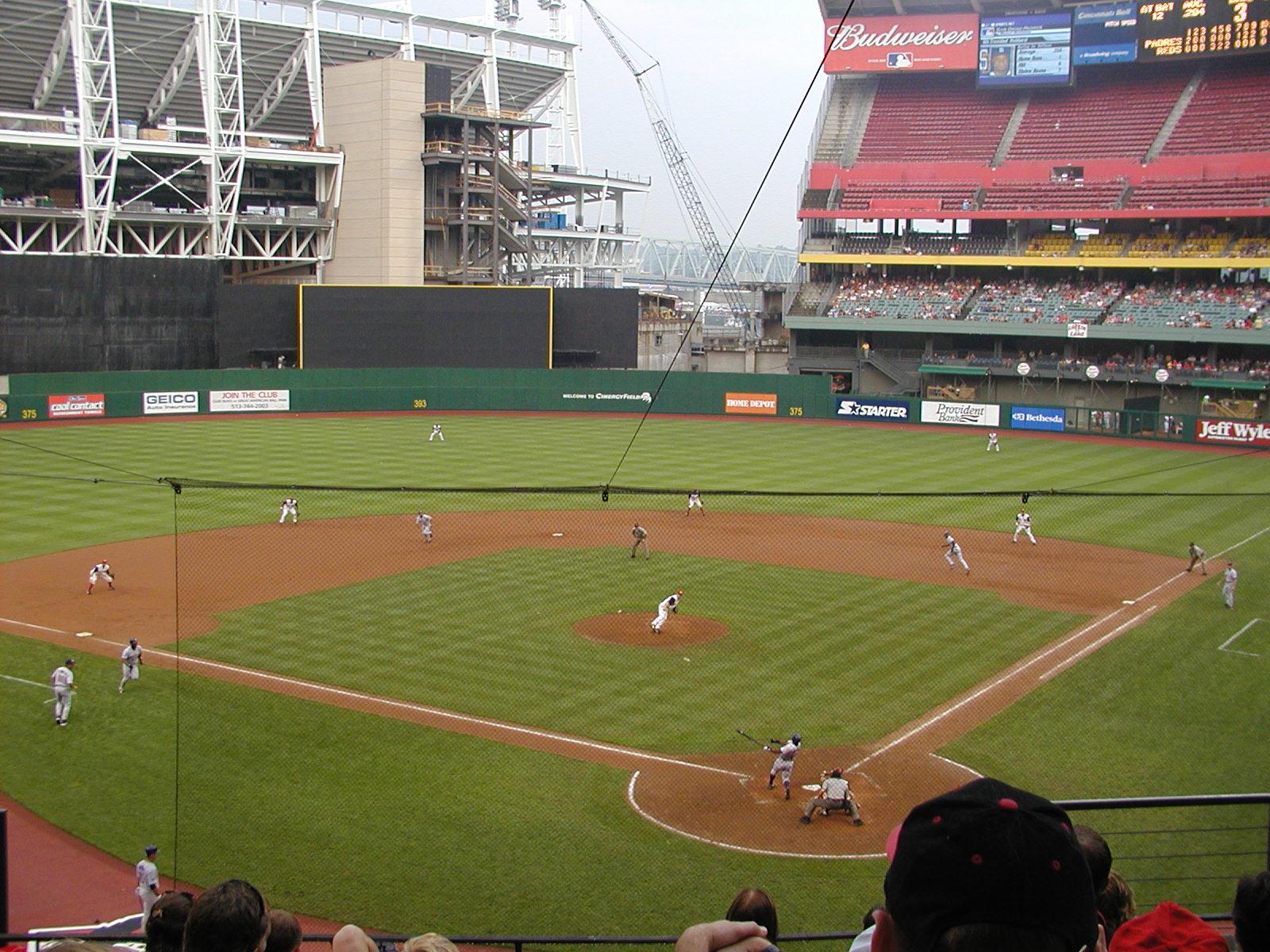 San Diego Padres at Cincinnati Reds - August 11, 2002
