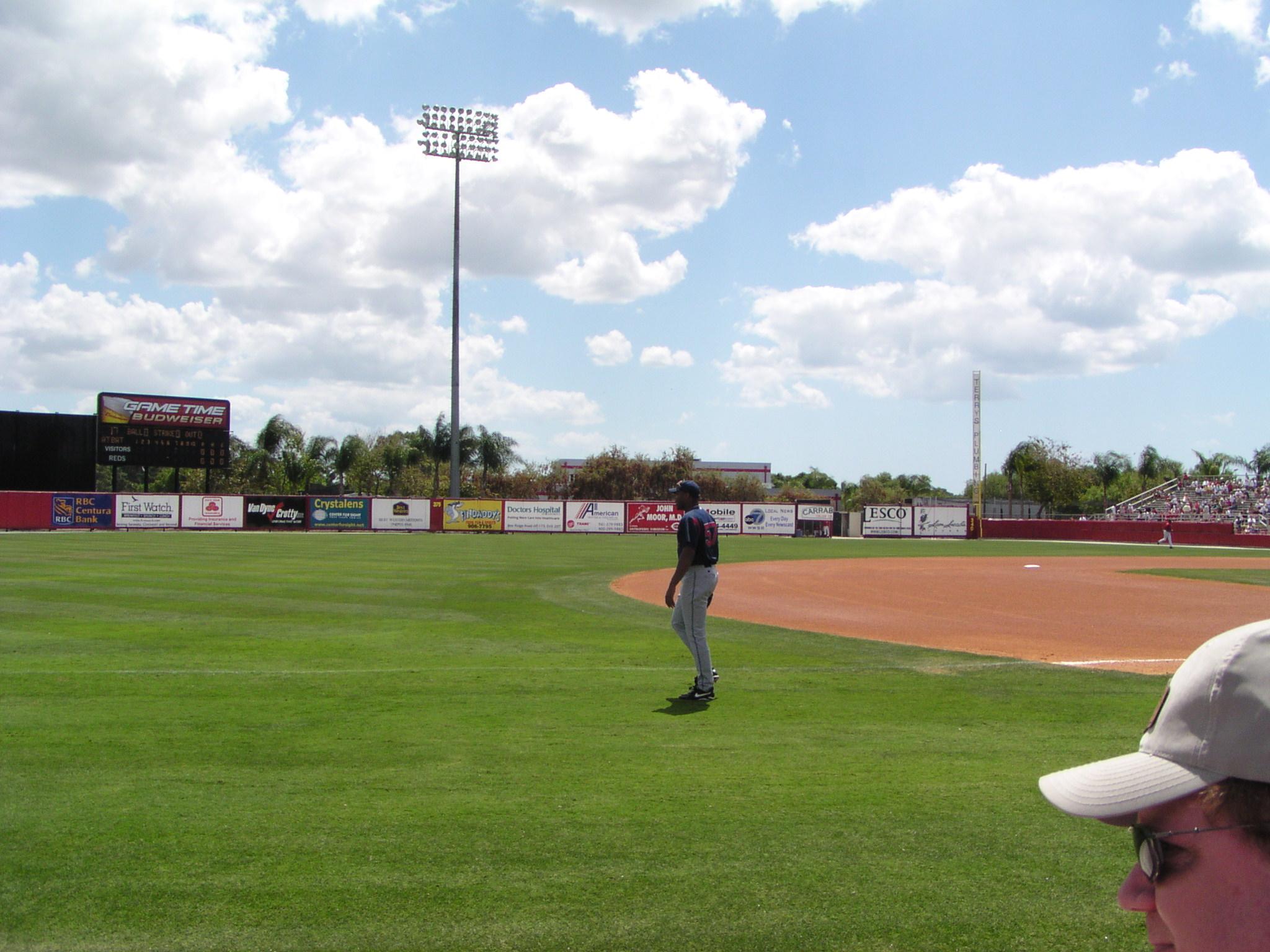 Spring Training Baseball in Sarasota, Florida - March 27, 2004