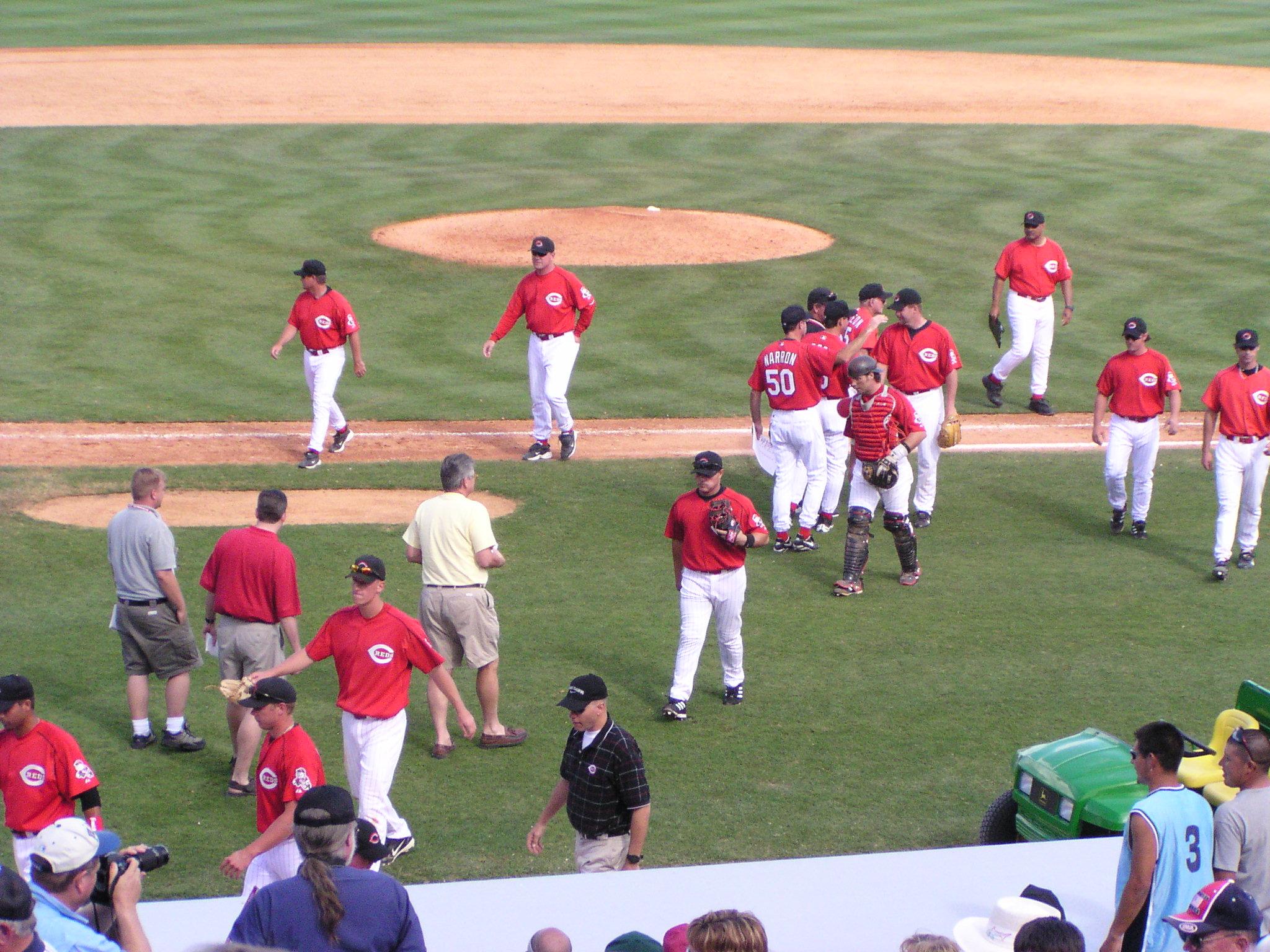 Spring Training Baseball in Sarasota, Florida - March 27, 2004