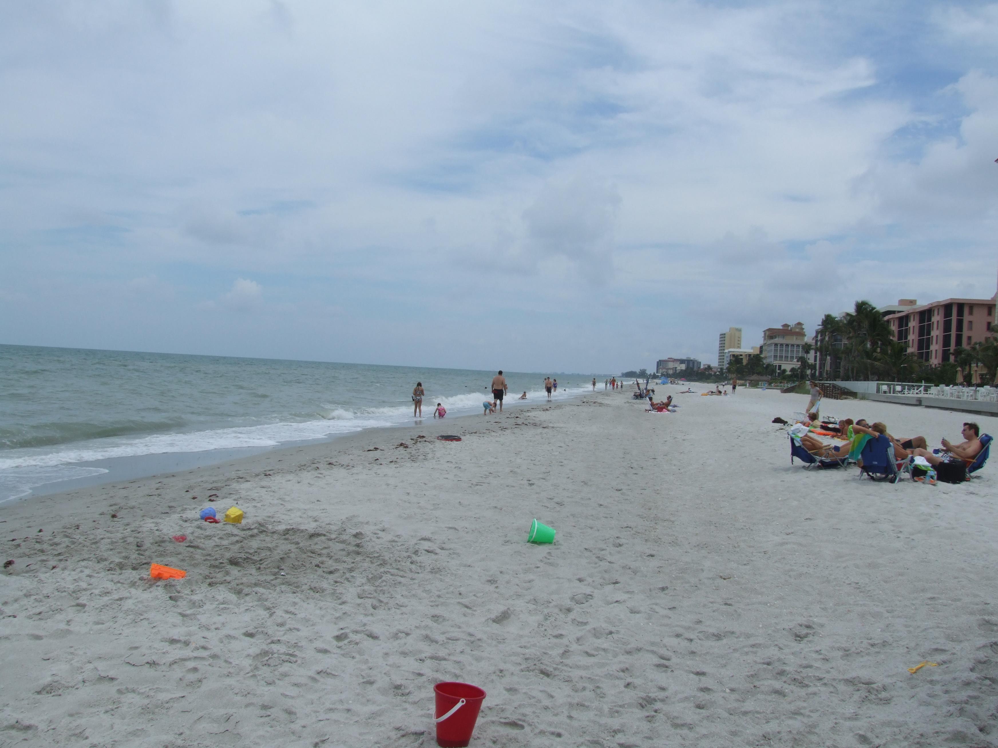 Vanderbilt Beach in Naples, Florida - June 26, 2006