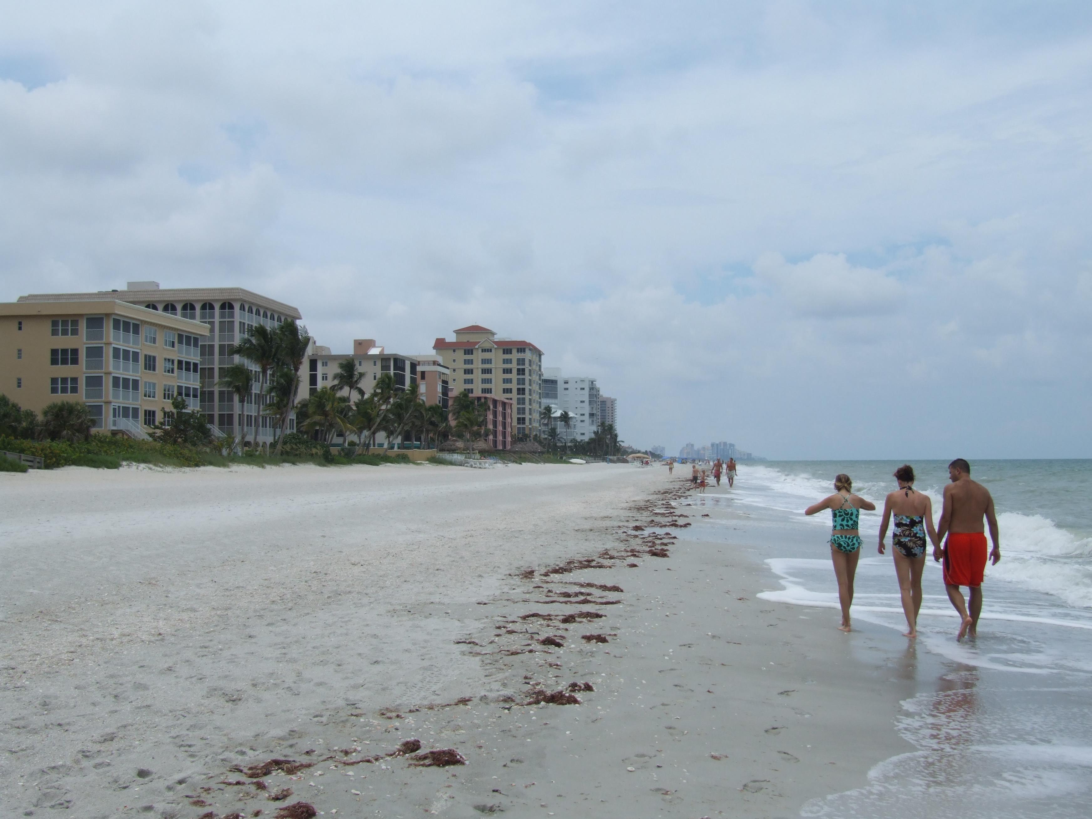 Vanderbilt Beach in Naples, Florida - June 26, 2006