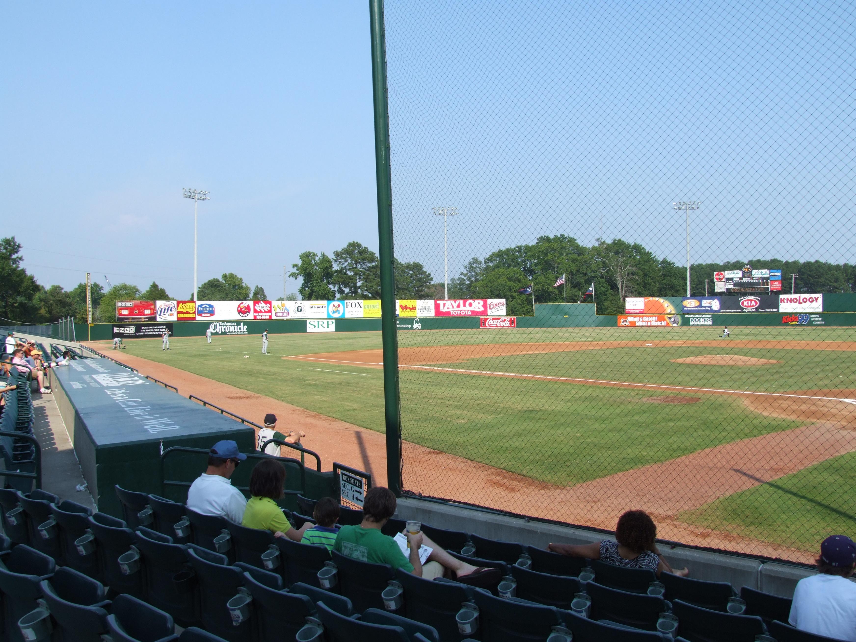 South Atlantic League Baseball, Lexington Legends vs. Augusta ...
