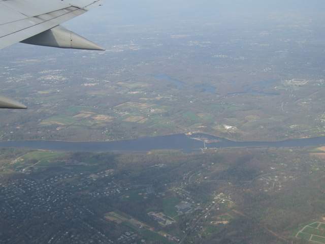 Capital District and Baltimore from Southwest Flight 581 - April 28, 2009
