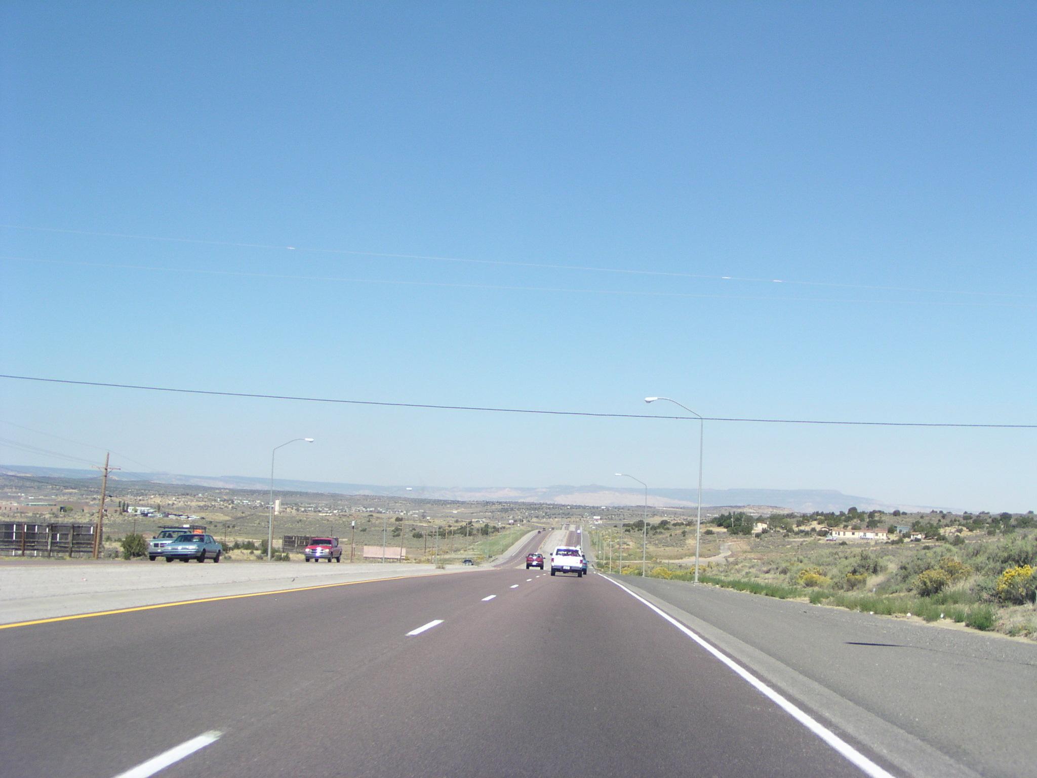US 491 from Gallup to Shiprock, New Mexico - September 26, 2003