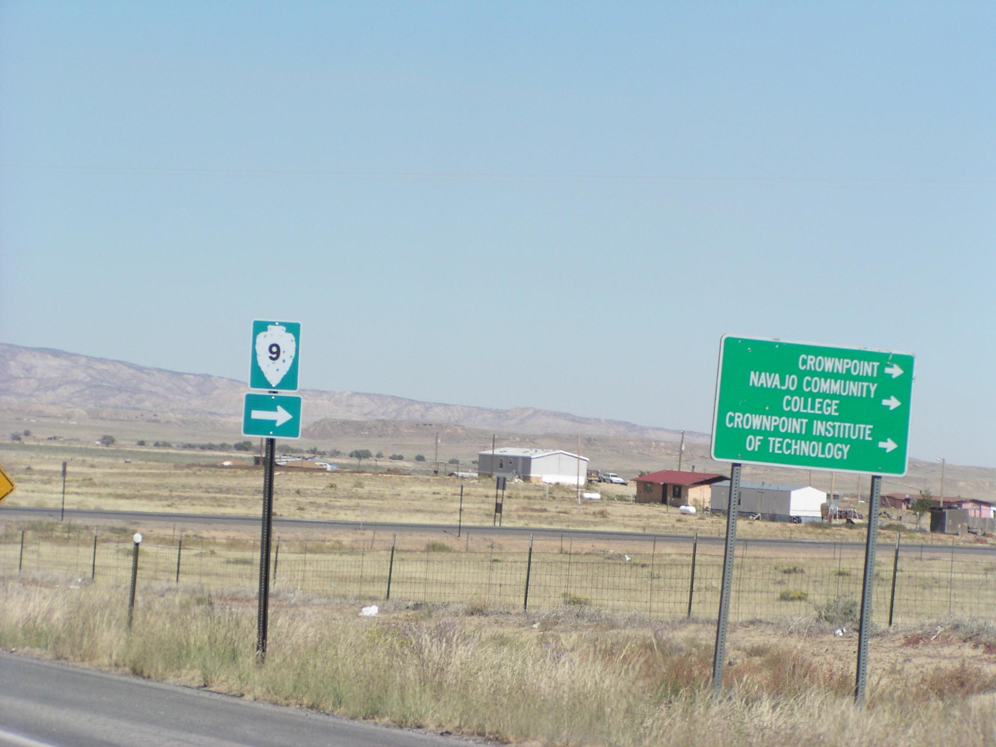 US 491 from Gallup to Shiprock, New Mexico - September 26, 2003