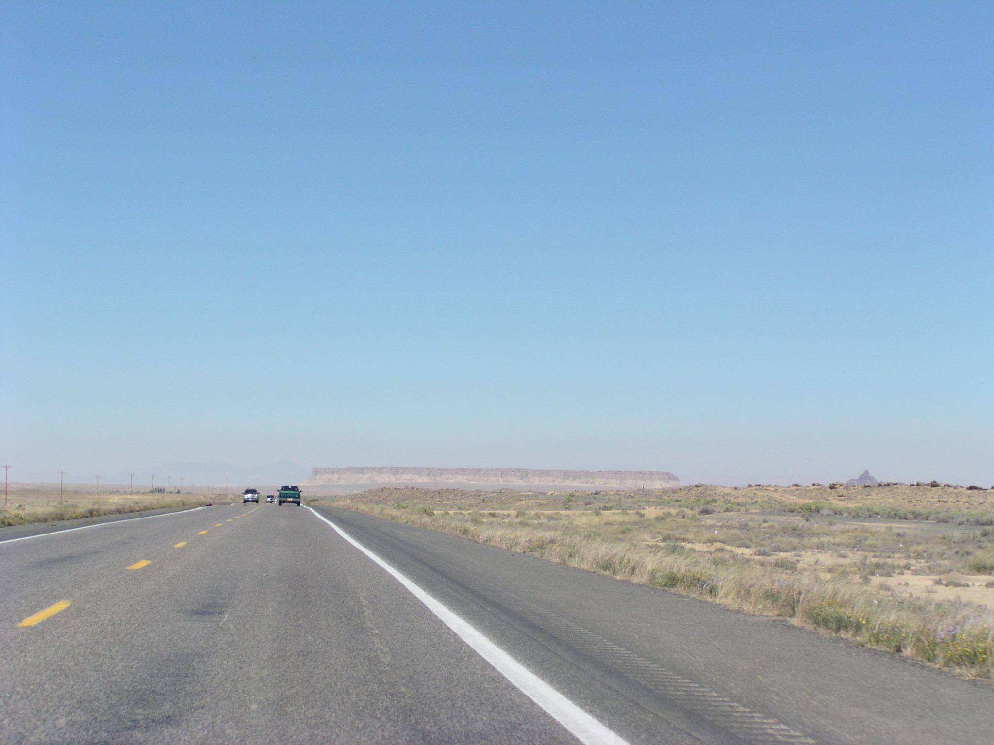 US 491 from Gallup to Shiprock, New Mexico - September 26, 2003