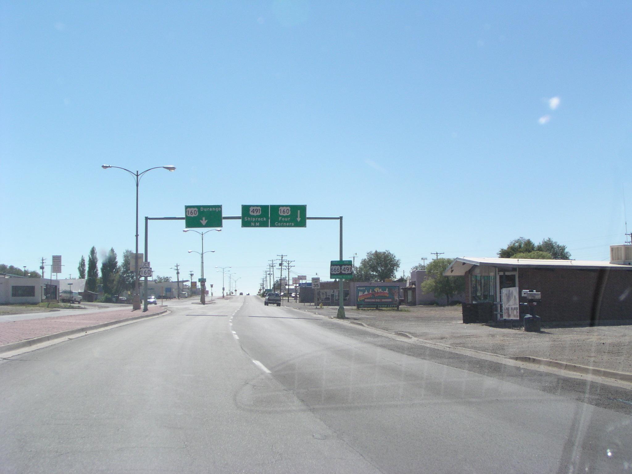 Along US 491 in Colorado - September 27, 2003
