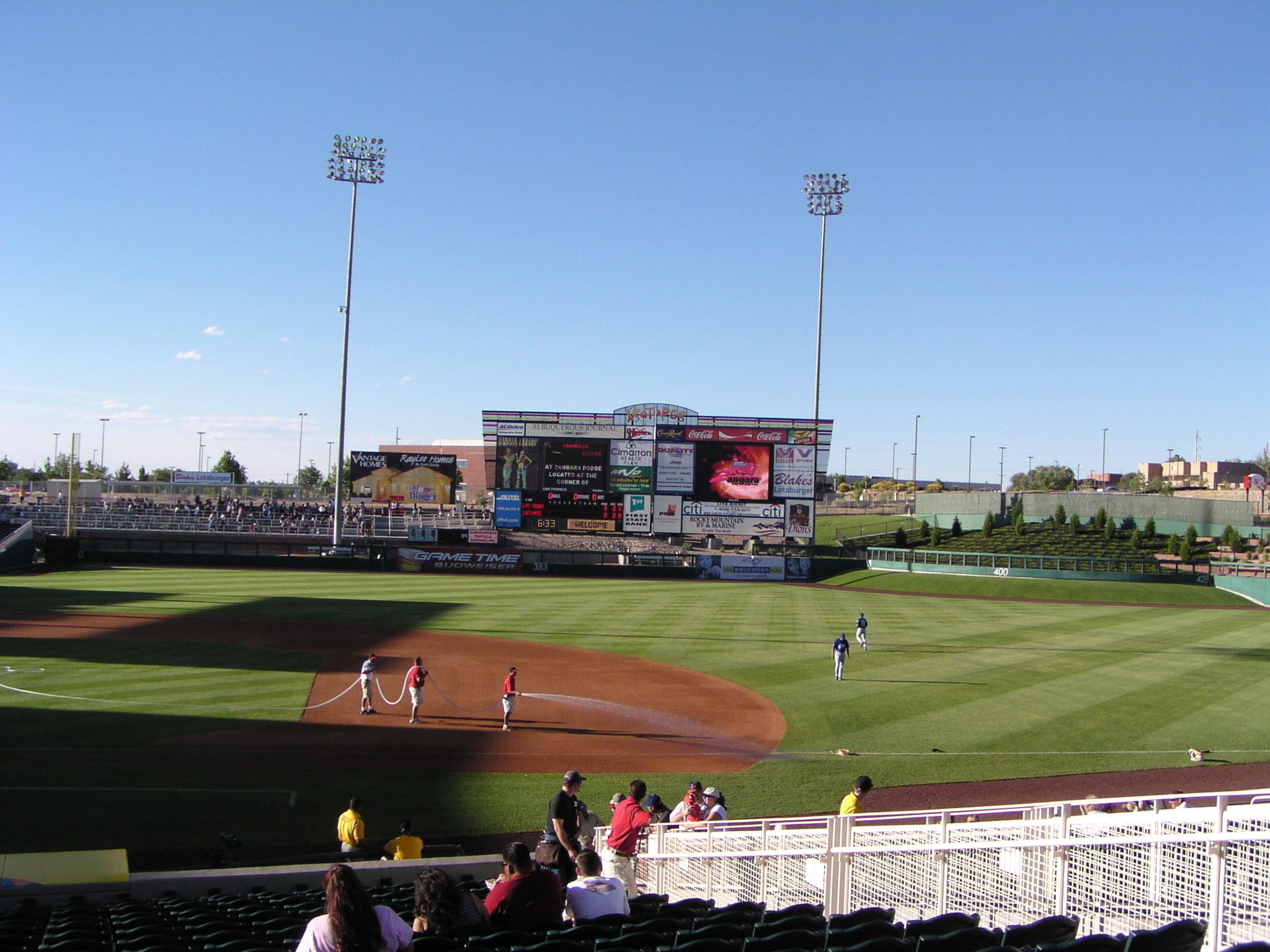Isotopes Park, Albuquerque, New Mexico - May 21, 2004