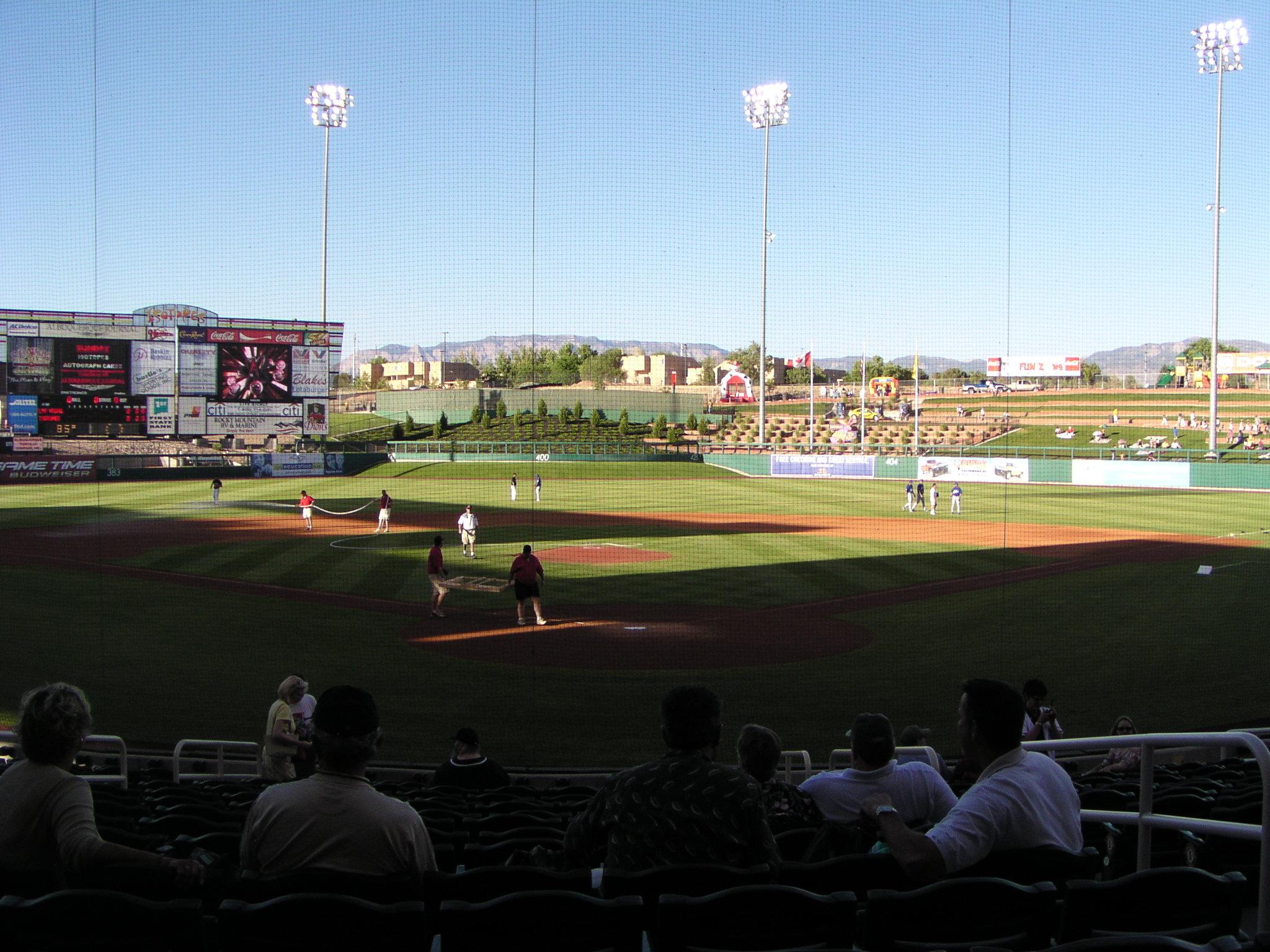 Isotopes Park, Albuquerque, New Mexico - May 21, 2004