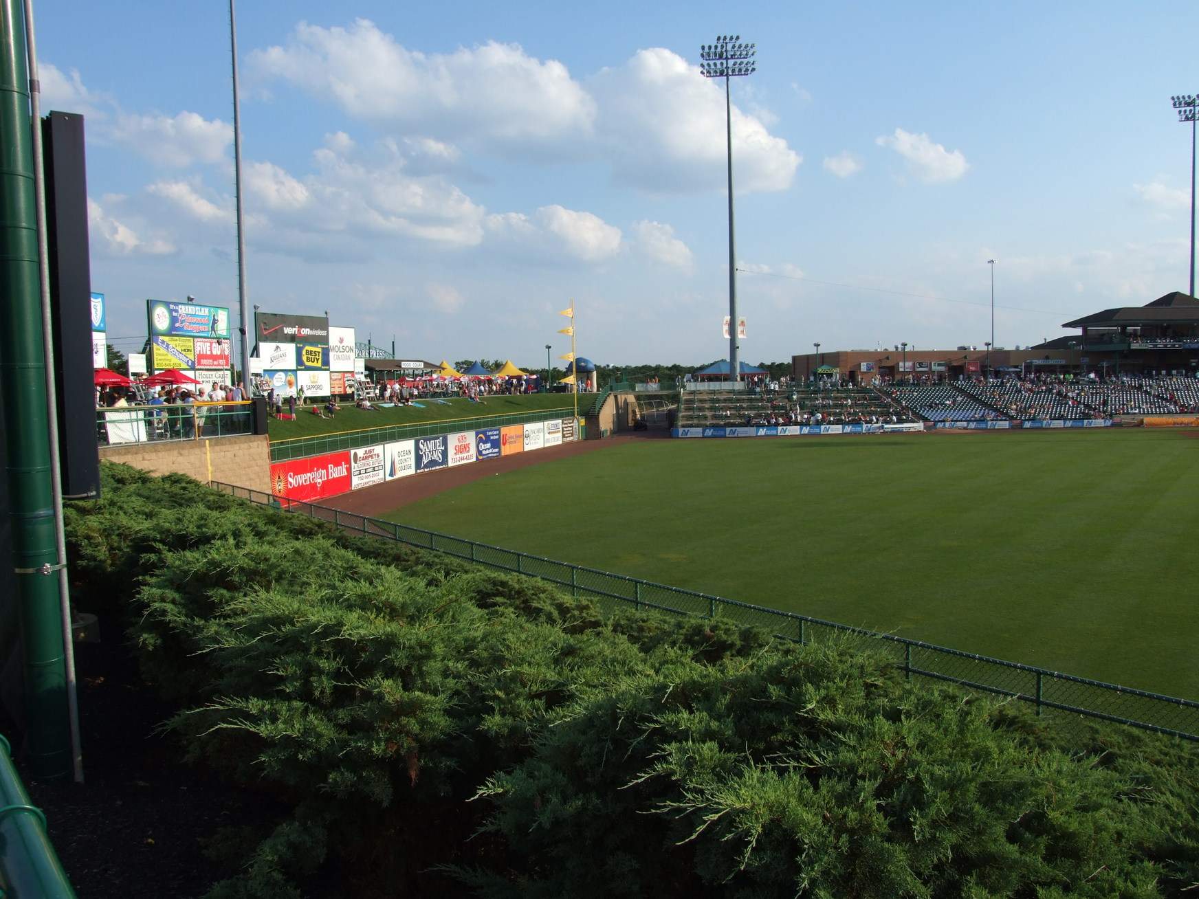 Lexington Legends vs. Lakewood Blue Claws, First Energy Park, Lakewood ...