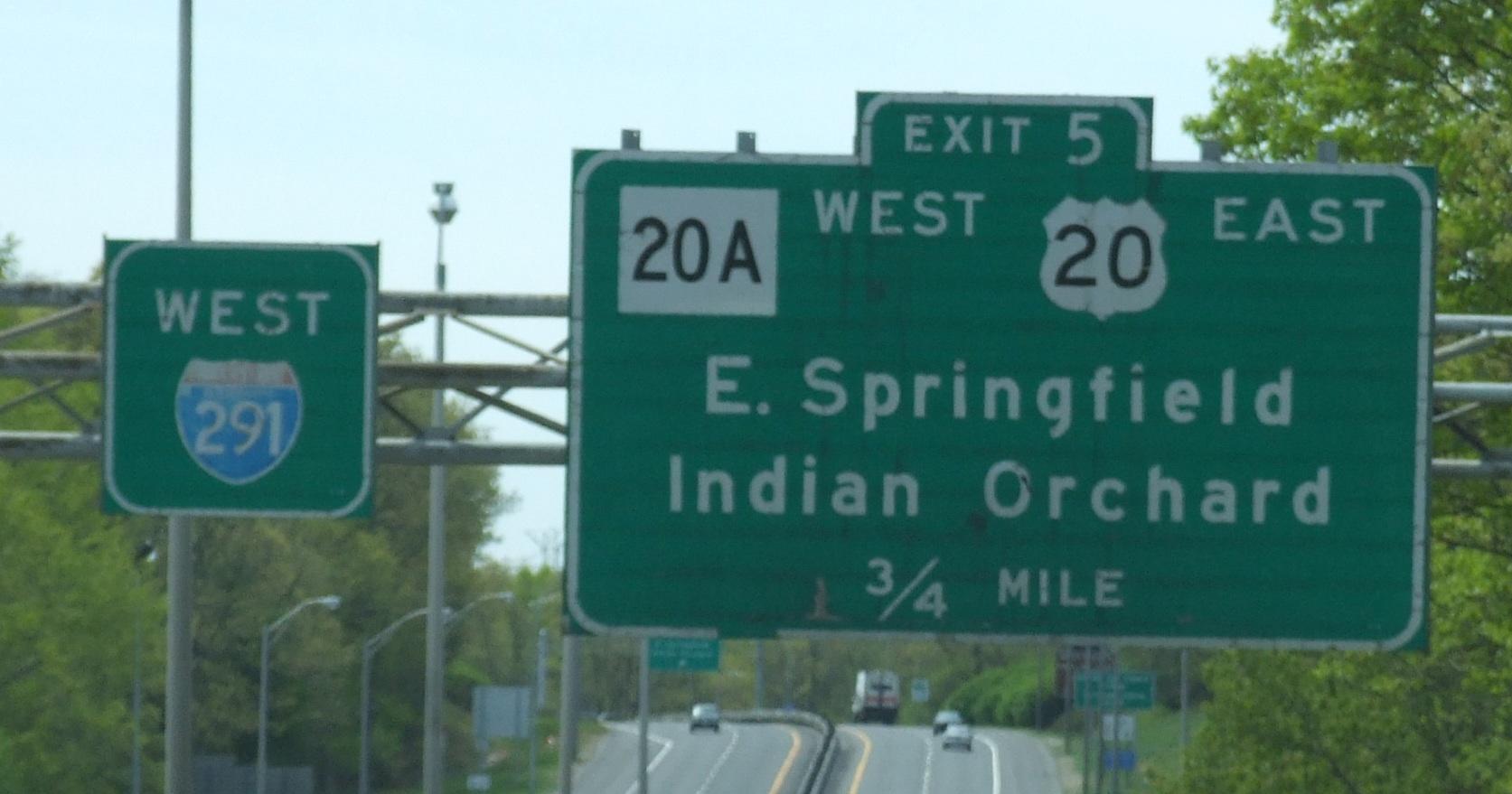 Roads and Signs Around Springfield, Mass. - May 12, 2007