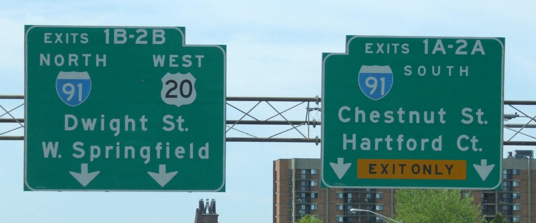 Roads and Signs Around Springfield, Mass. - May 12, 2007