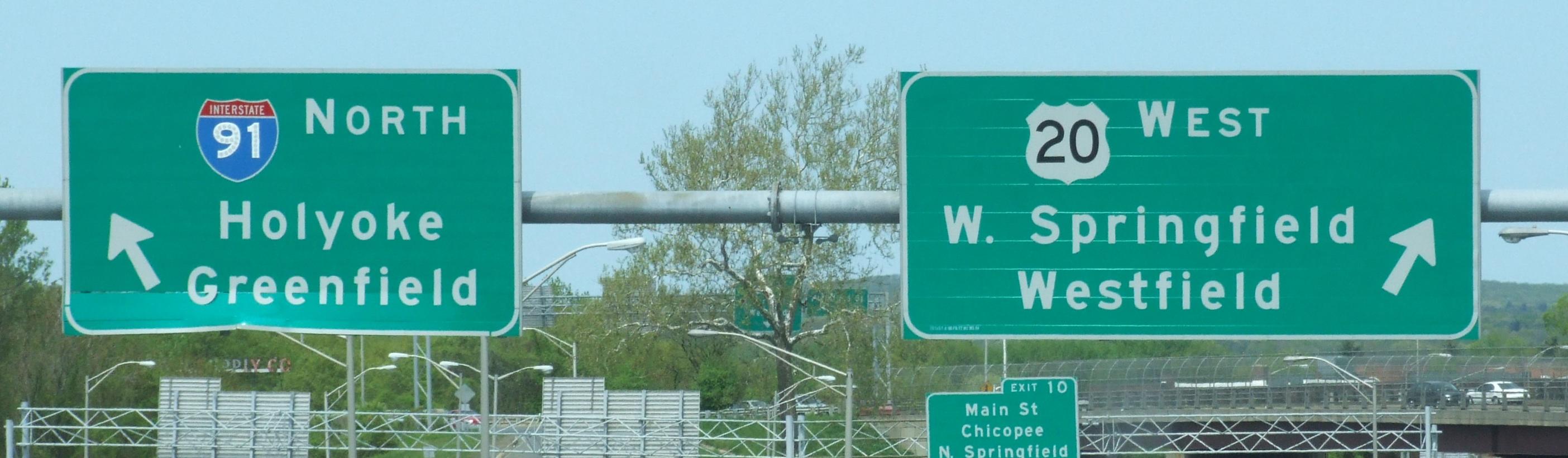 Roads and Signs Around Springfield, Mass. - May 12, 2007