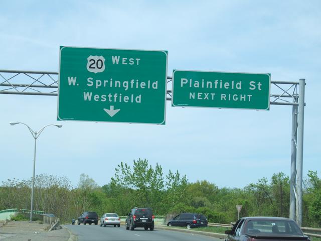 Roads and Signs Around Springfield, Mass. - May 12, 2007