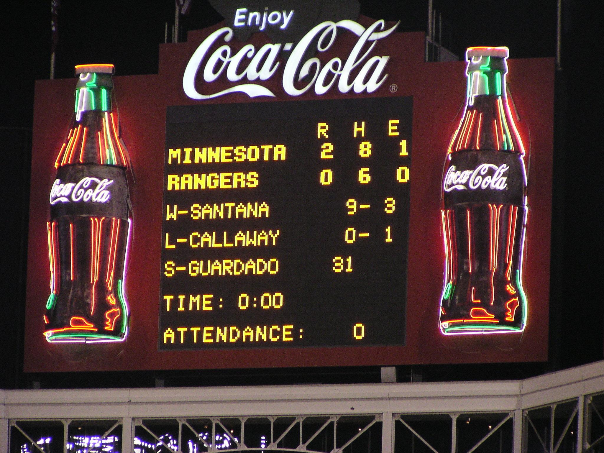 The Ballpark in Arlington, Arlington, Texas - August 30, 2003