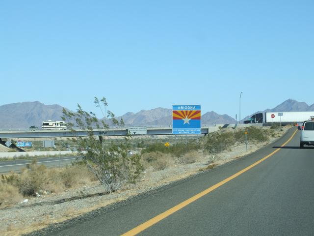 California/Arizona Border - February 22, 2007