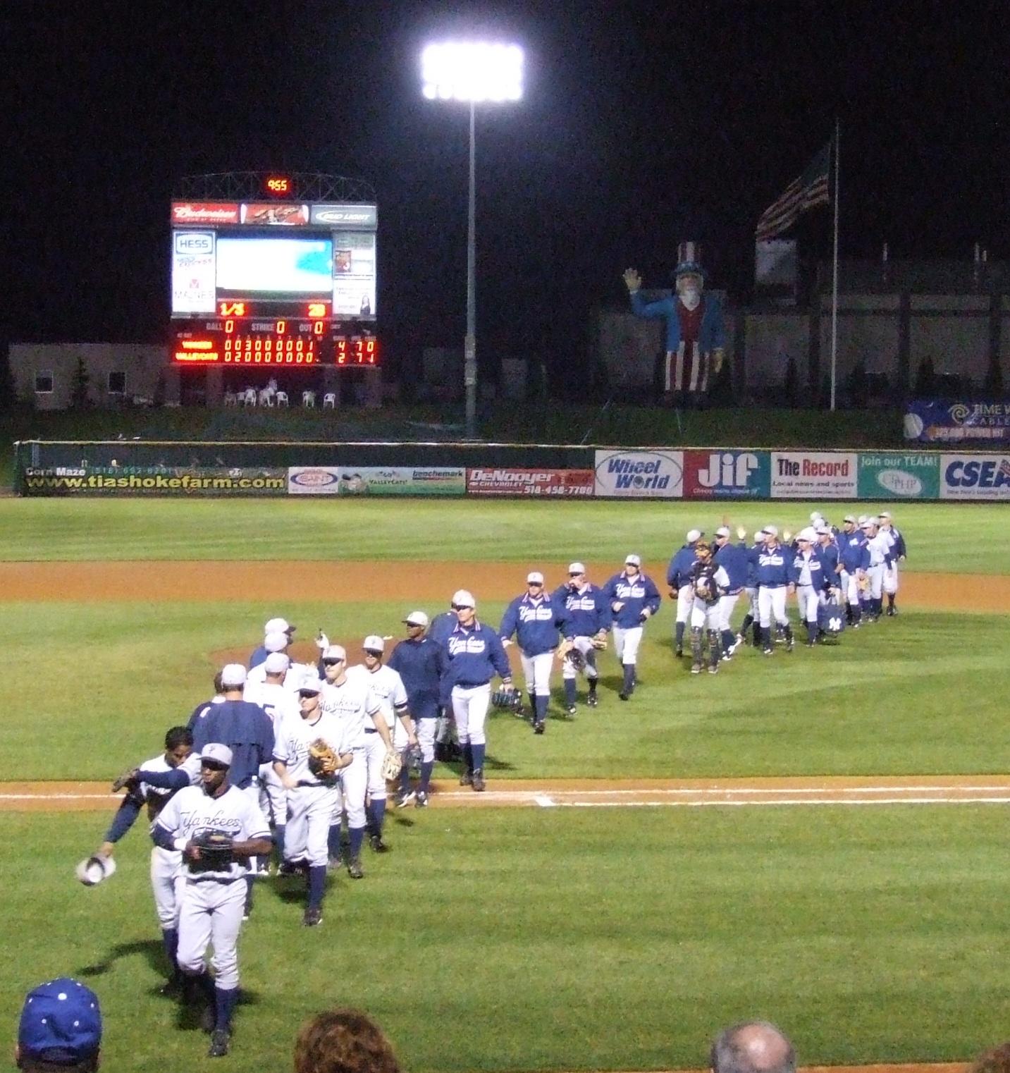 New York-Penn League Championship Series, Game 1 - September 12, 2006