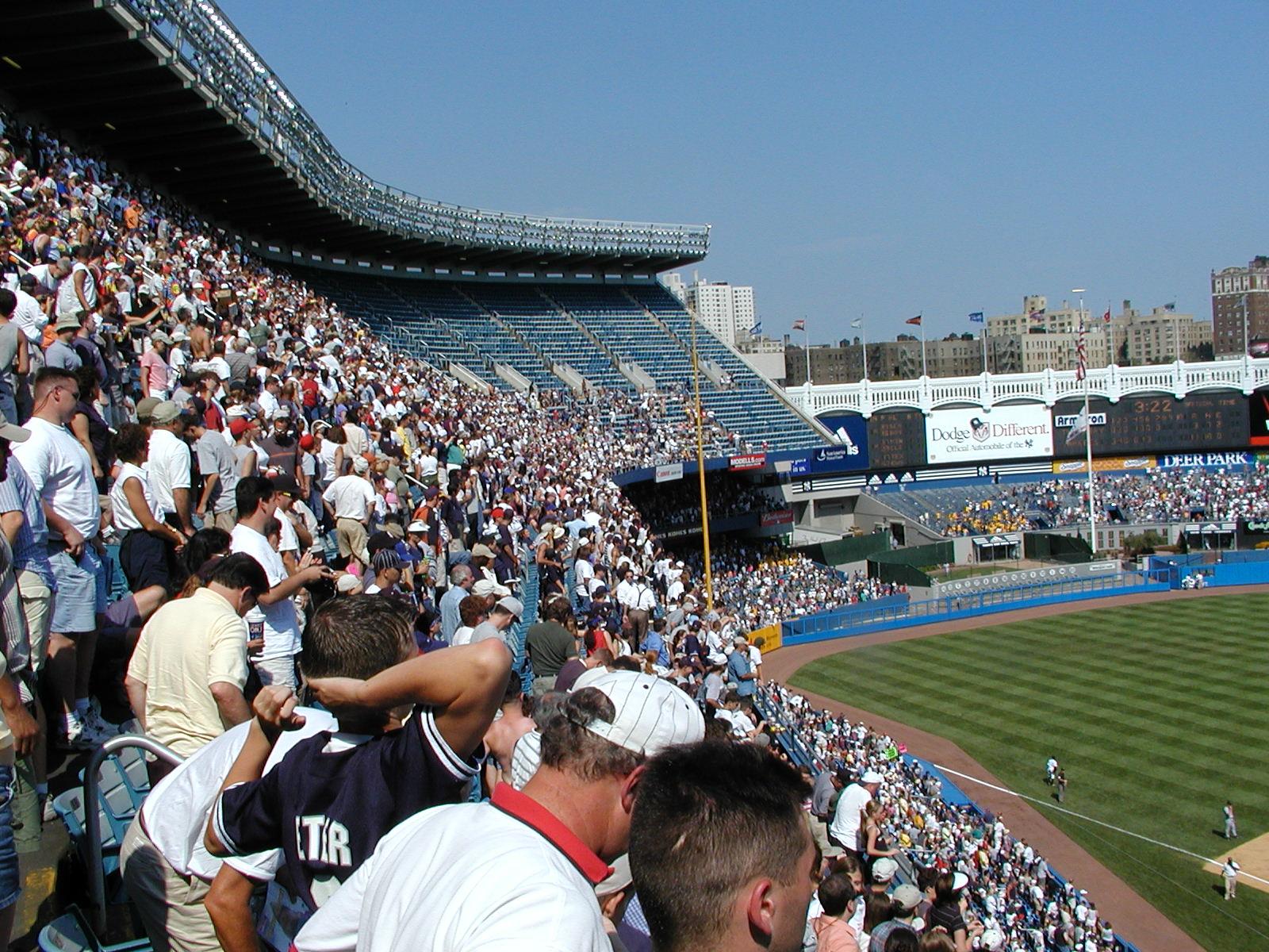 Yankee Stadium - August 16, 2001